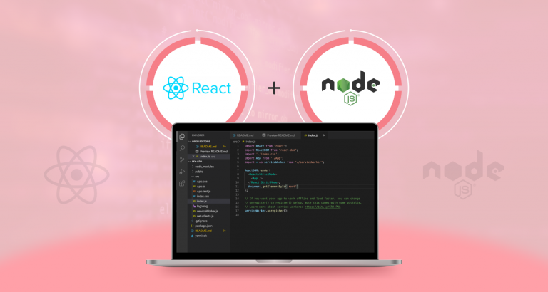 Combine React with Node.js to Build a Web application