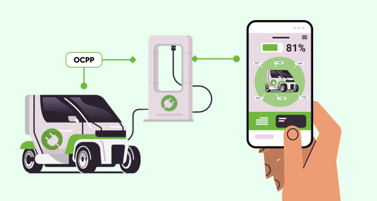 OCPP Protocol Integration for EV Charging for Mobile Apps